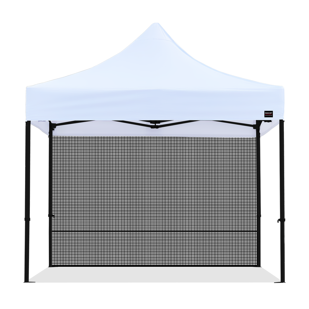 10ft Solid Mesh Wall For Rocket Canopy Pop Up Tents