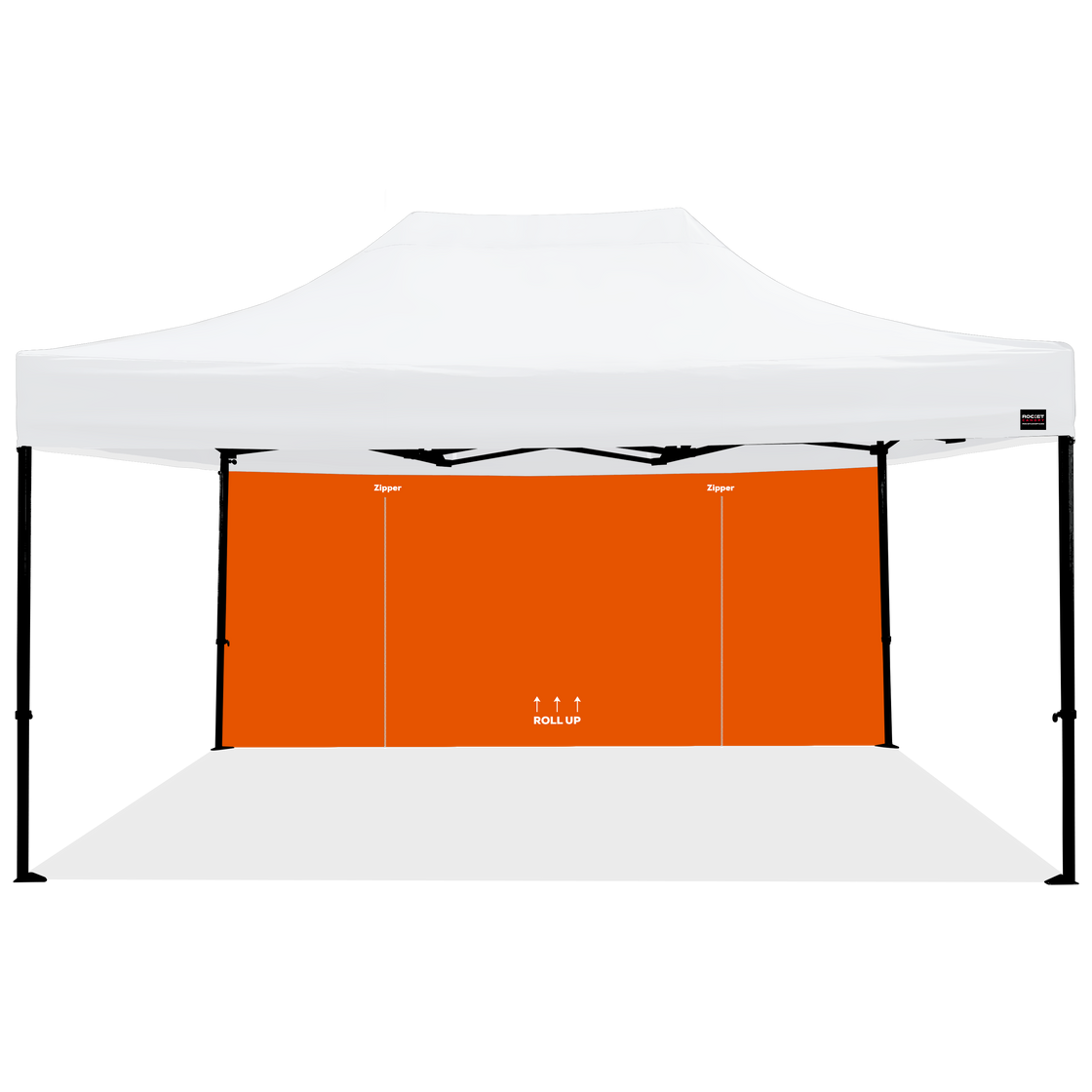 15ft Canopy Door Walls for Easy Access and Privacy