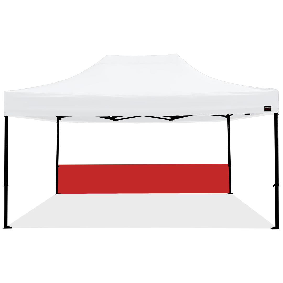 Premium 15ft Canopy Half Walls for Flexible Event Setup