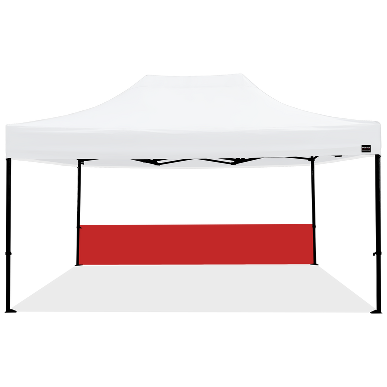 Premium 15ft Canopy Half Walls for Flexible Event Setup