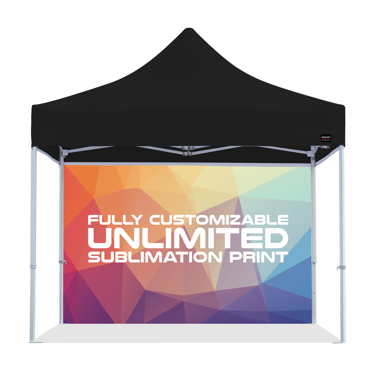 13ft Custom Printed Canopy Wall Panel | Branded Tent Wall